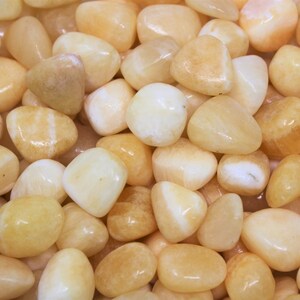 Orange Calcite Tumbled Stones: Choose How Many Pieces premium Quality ...