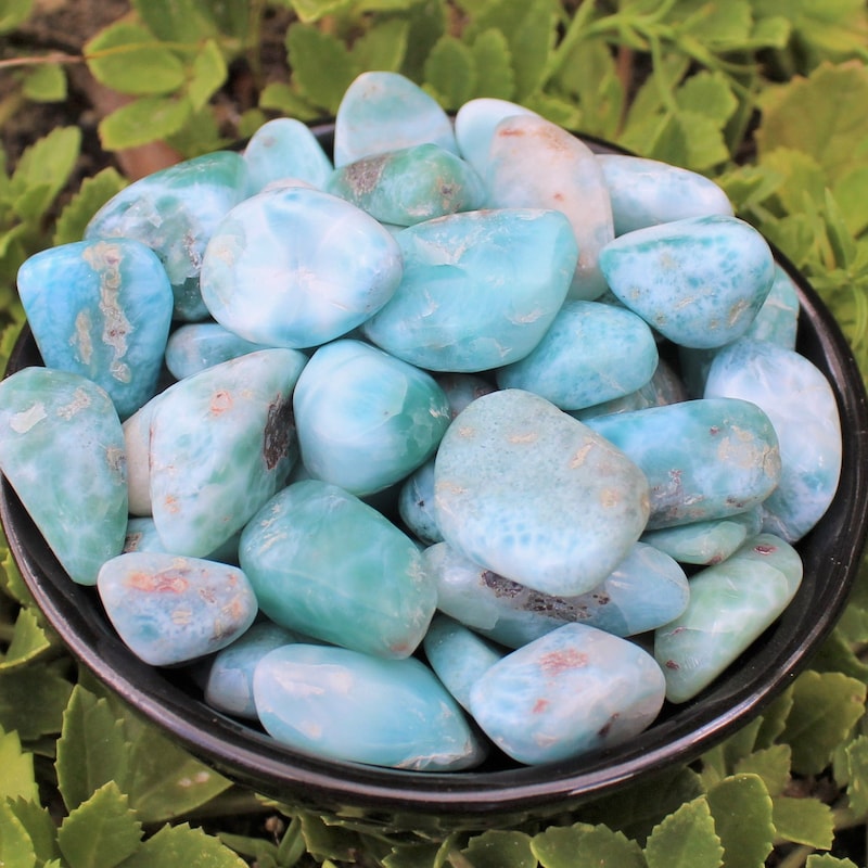 Larimar Stone - Etsy