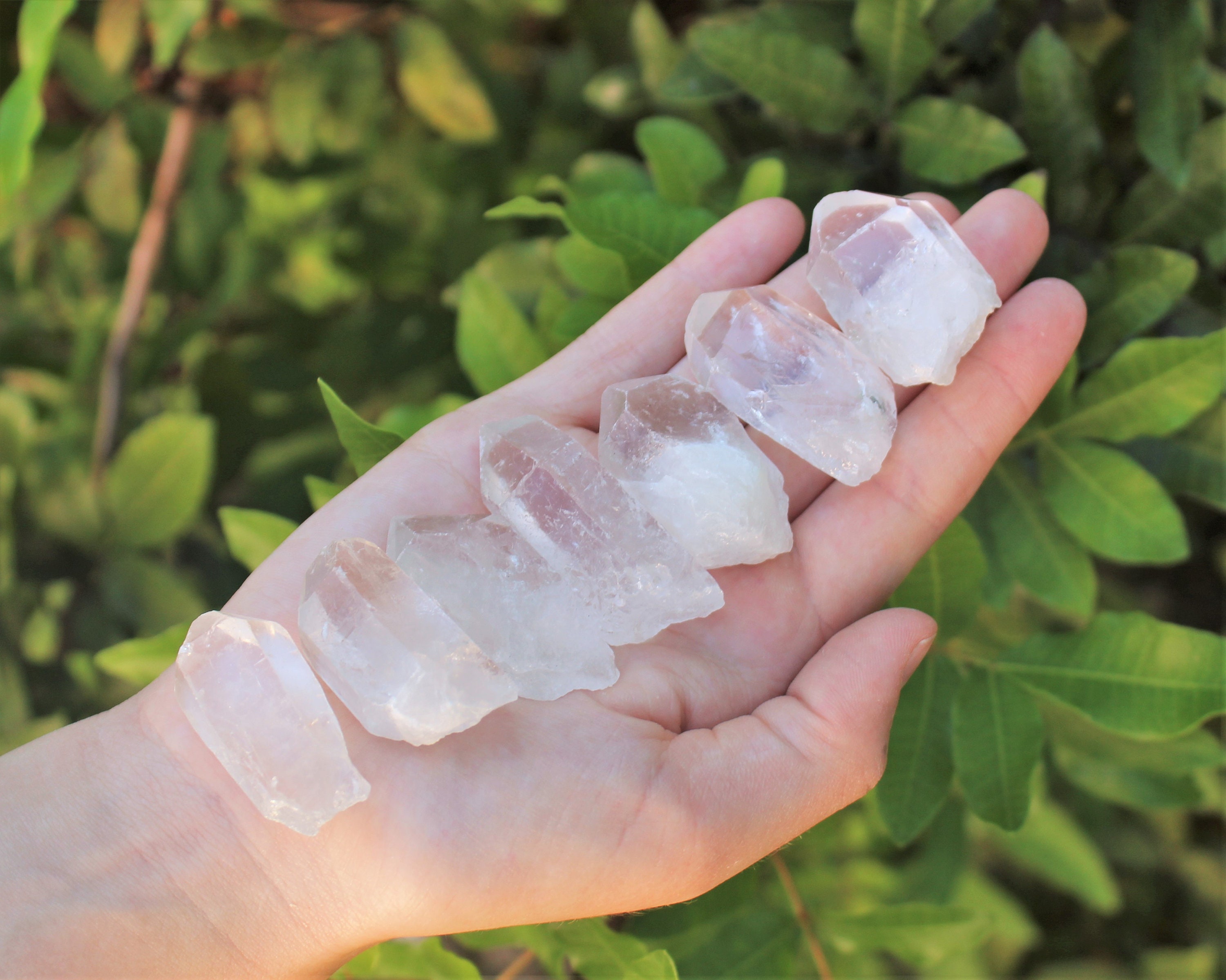 Clear Quartz Crystal Points LARGE A Grade Quartz Points You Choose clear-quartz-crystal-points-large-a-grade-quartz-points-you-choose