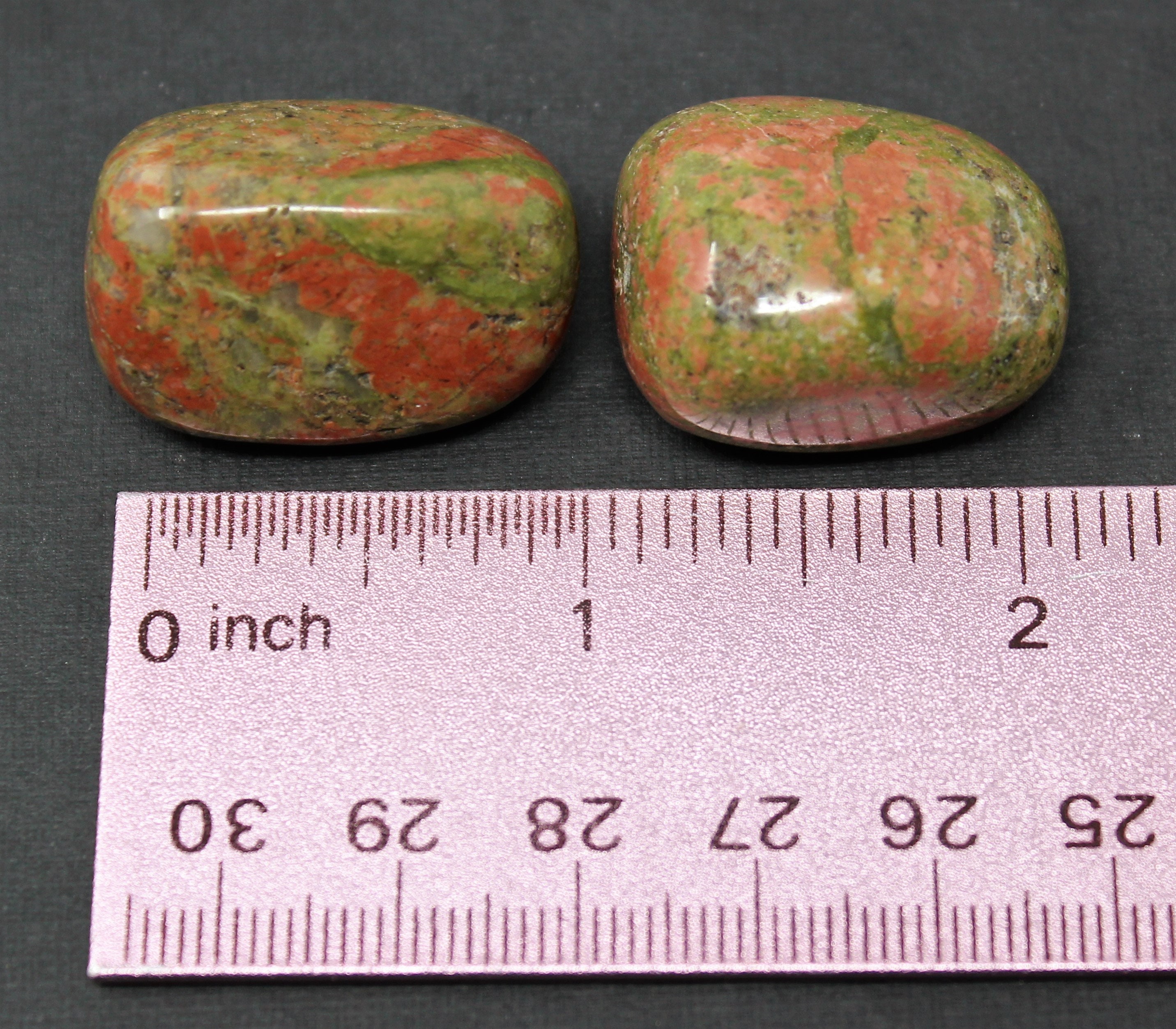Unakite Tumbled Stones: Choose How Many Pieces ('A' Grade, Tumbled Unakite)