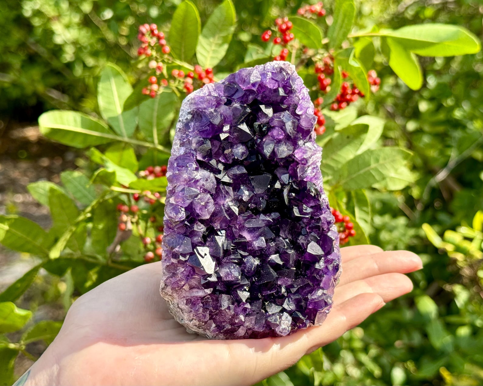 EXTRA LARGE Amethyst Cut Base Clusters, Stunning Crystal Quartz Geodes ...
