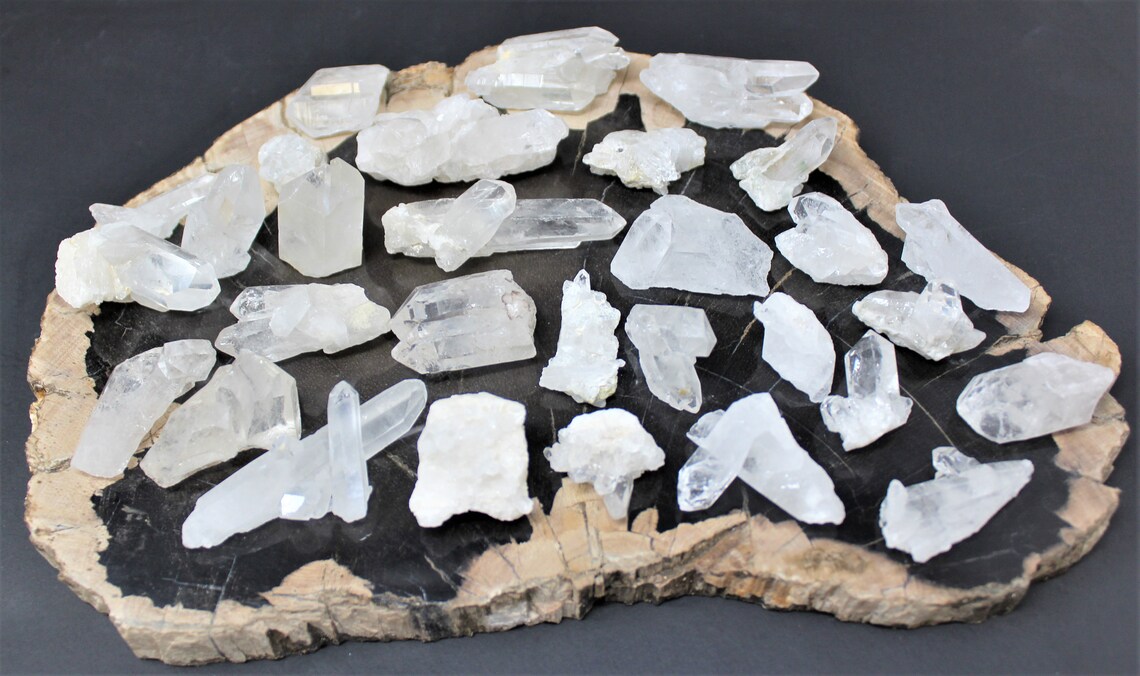 Mini Clear Quartz Crystal Clusters Points and Peices: Choose | Etsy