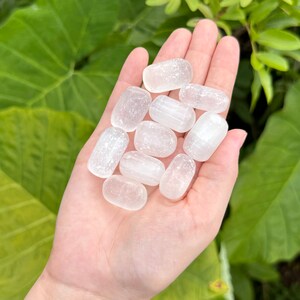 Selenite Tumbled Stones: Choose How Many Pieces premium Quality 'A ...