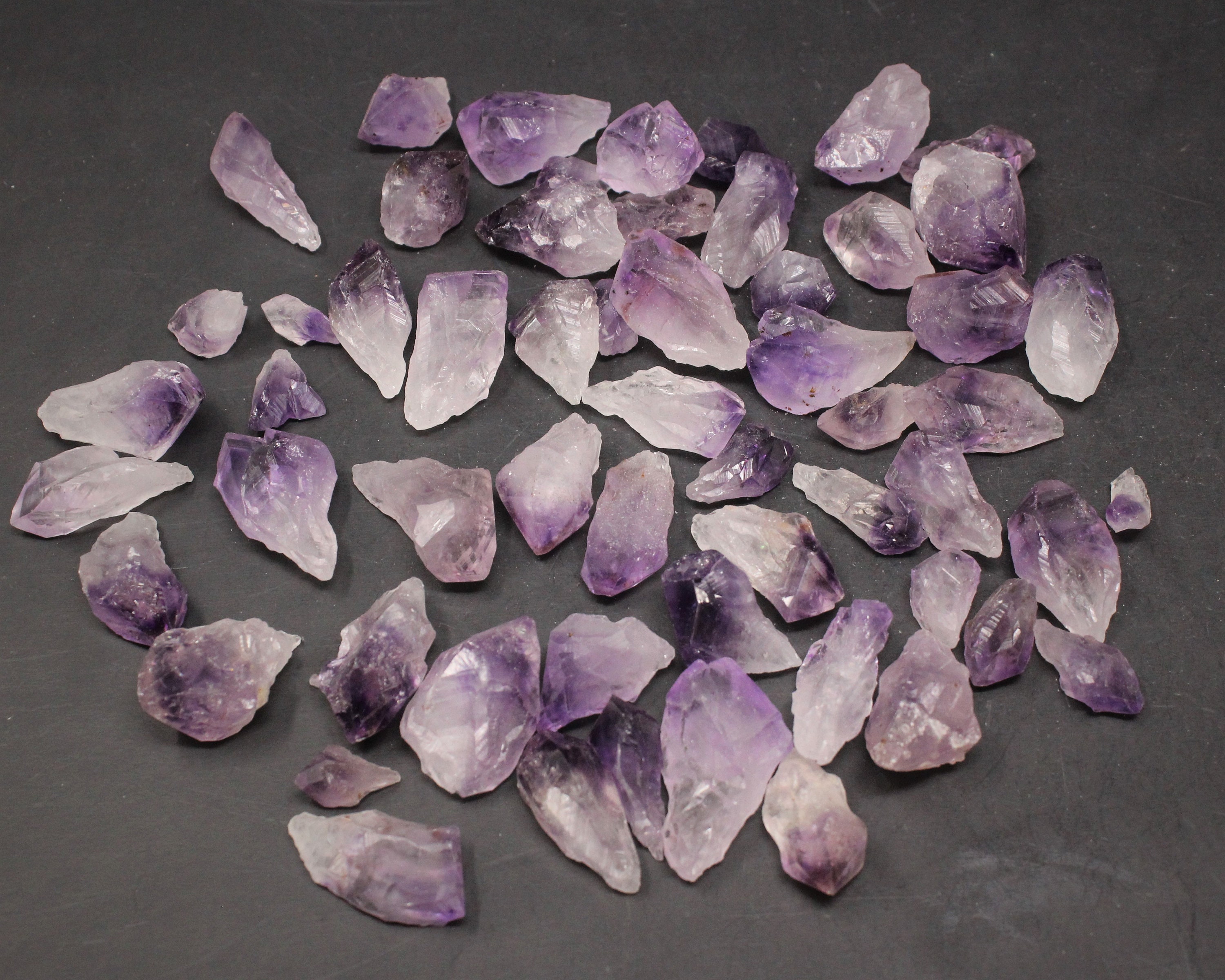 Amethyst Points Wholesale Bulk Lots: Choose 2 oz, 4 oz, 8 oz, 1 lb or 2 ...