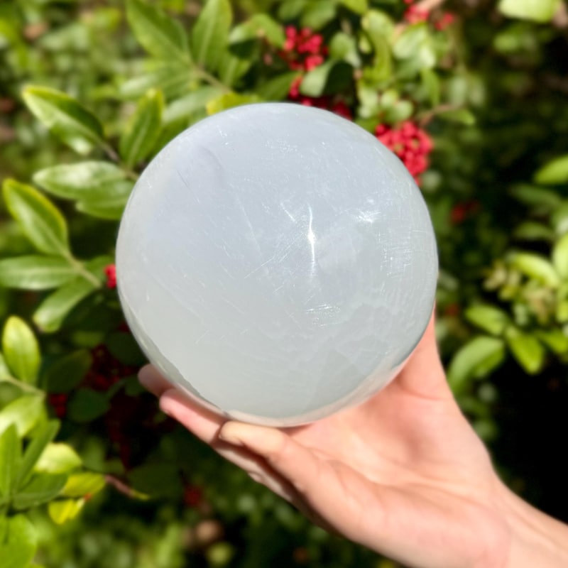 White Large Sphere - Etsy