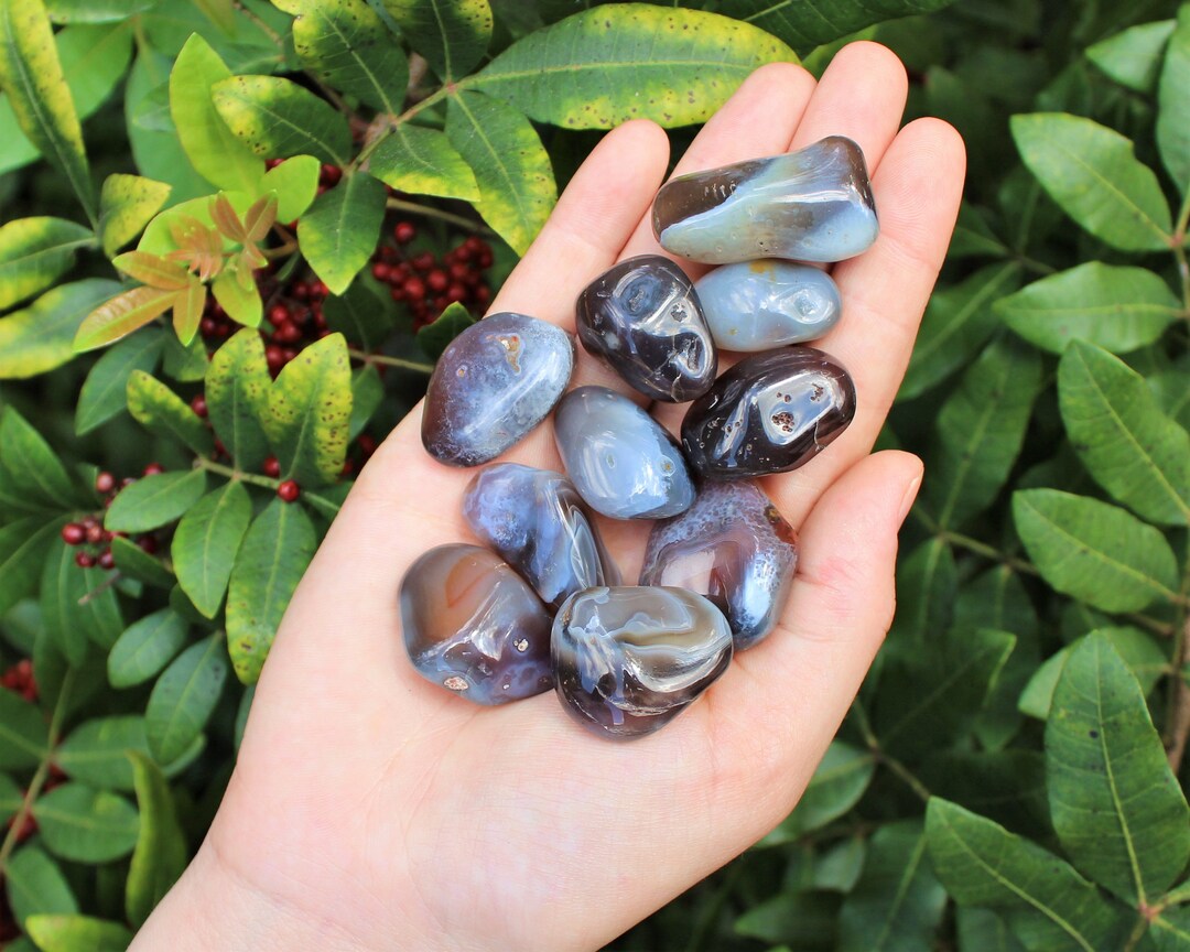 Botswana Gray Tumbled Stone: Choose How Many Pieces (premium Quality 'A ...