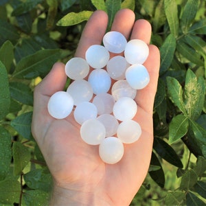 Selenite Tumbled Stones: Choose How Many Pieces (premium Quality 'A ...