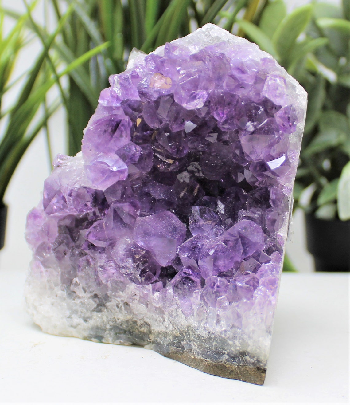 Stunning VERY LARGE Amethyst Cut Base Clusters Crystal Quartz - Etsy