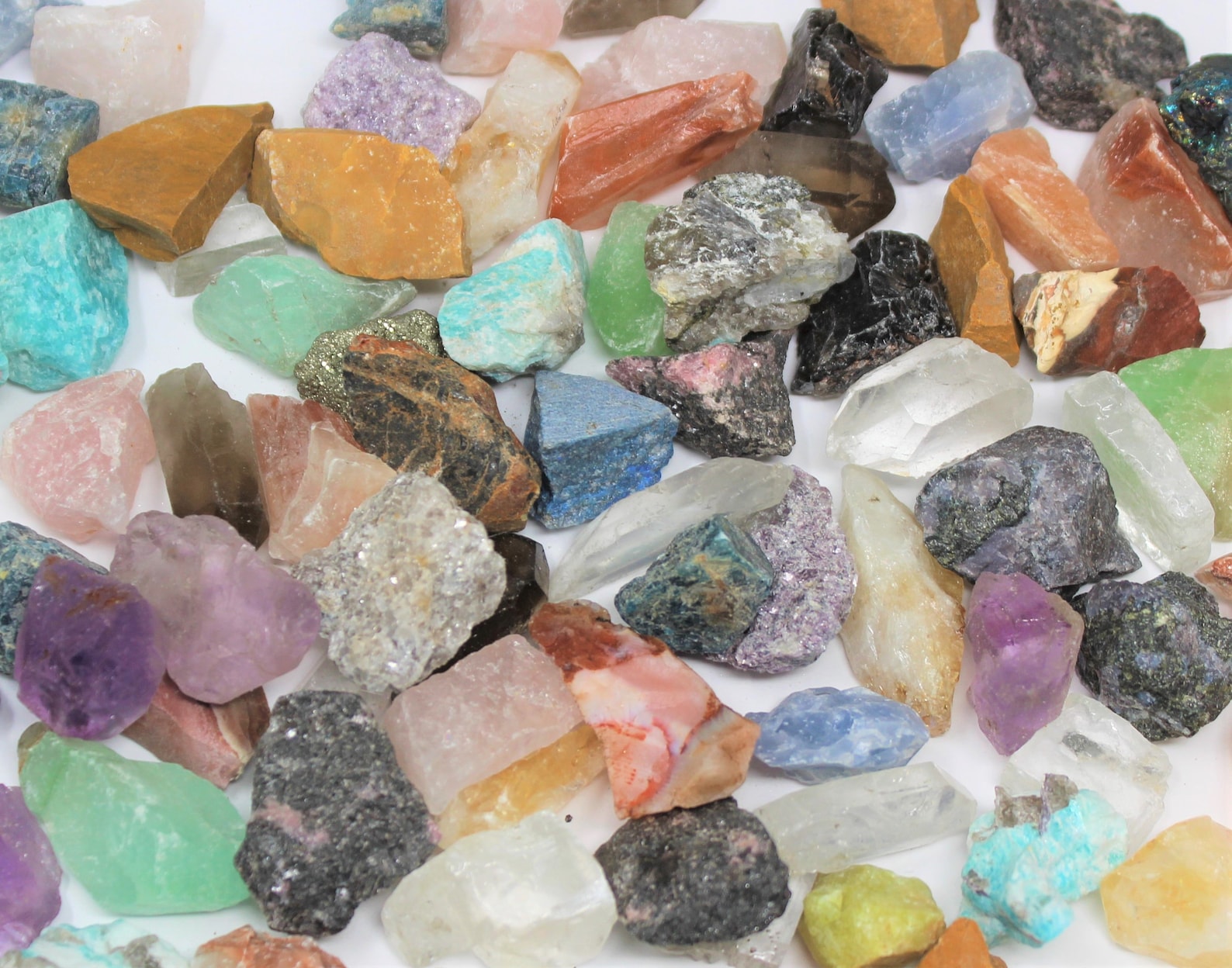 MINIATURE Crafters Collection Box: Gems Crystals Natural Raw - Etsy