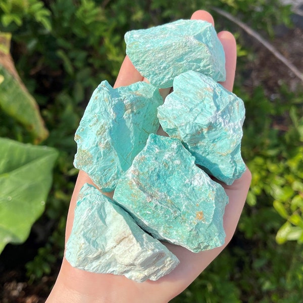 Raw Turquoise Ring - Etsy