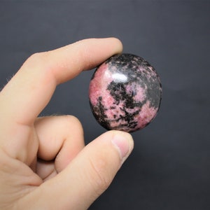 Rhodonite Hand Polished Stones: Choose How Many Pieces ('A' Grade ...