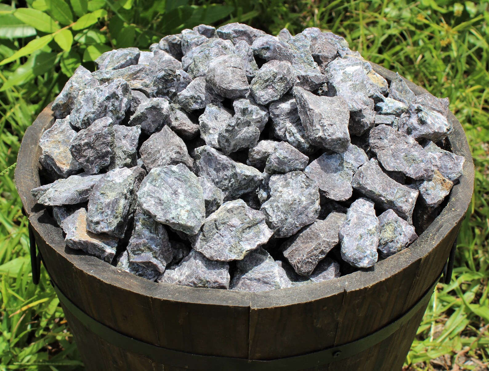 Indigo Gabbro Rough Natural Stones - Wholesale Bulk Lots ('A' Grade Raw ...