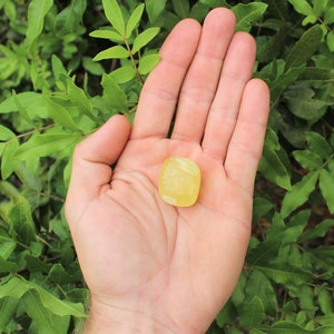 Pineapple Calcite Tumbled Stones: Choose Ounces or Lb Bulk Wholesale ...