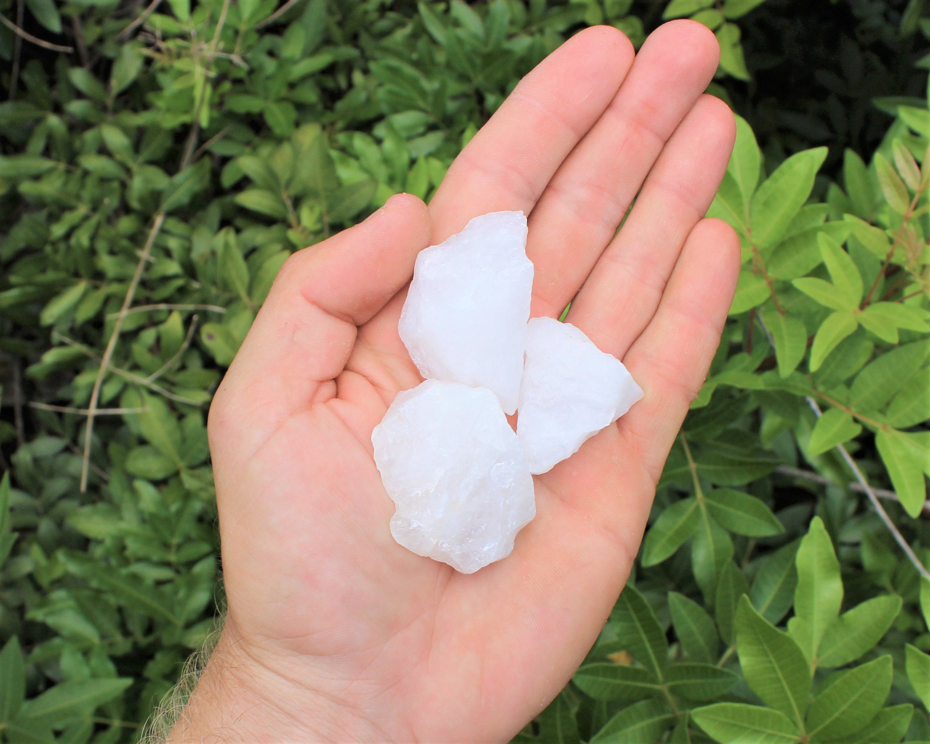 Clear Quartz Rough Natural Stones: Choose How Many Stones (Raw Clear ...