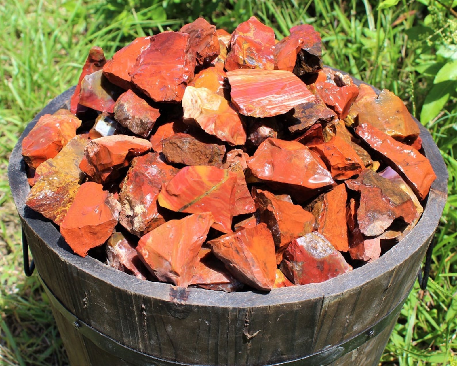 Red Jasper Rough Natural Stones: Choose How Many Pieces premium Quality ...