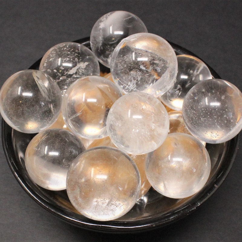 Quartz Crystal Ball - Etsy