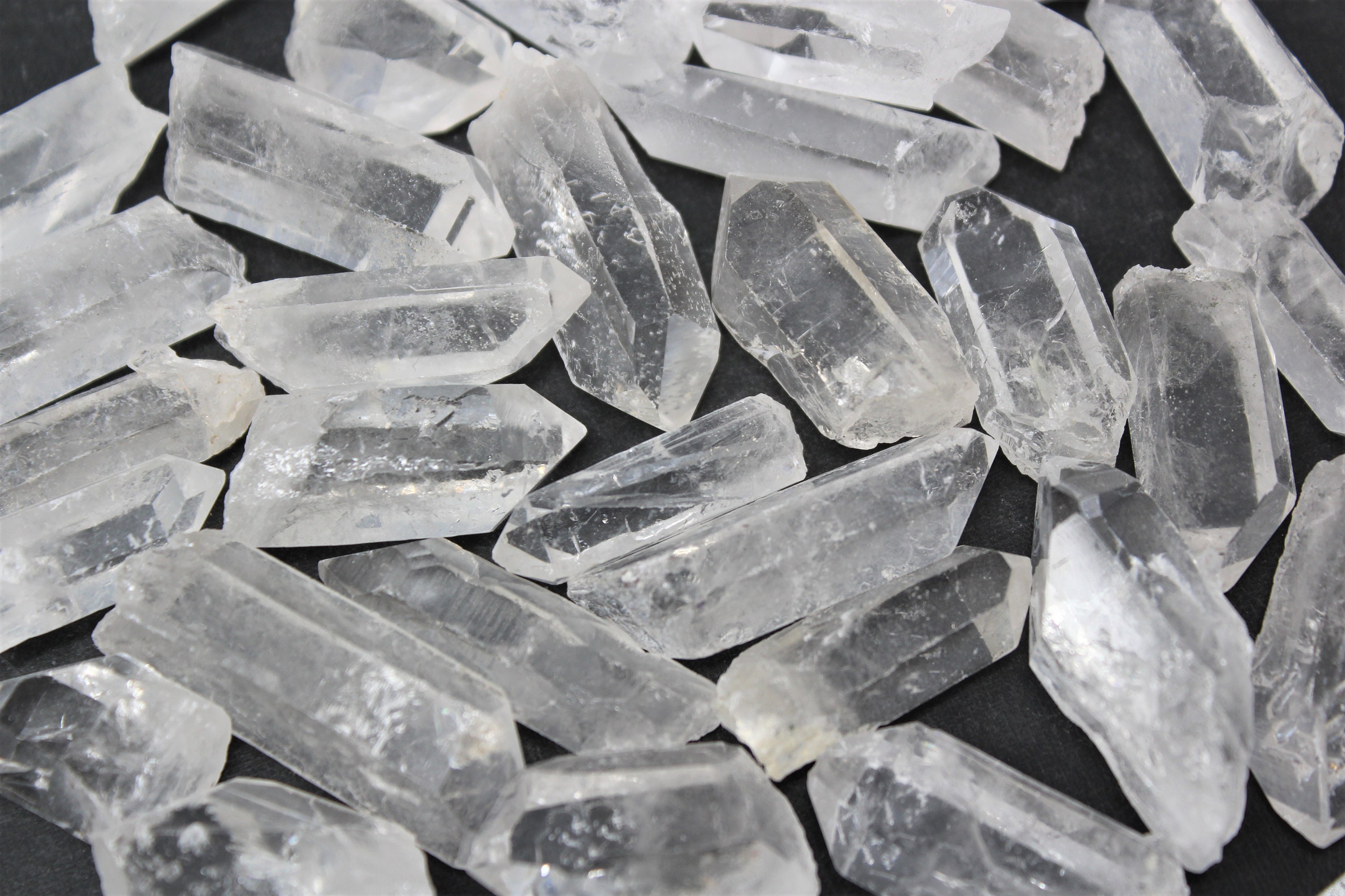 3 LARGE Clear Quartz Points Crystals Large 1 To 1 5 Crystal Points