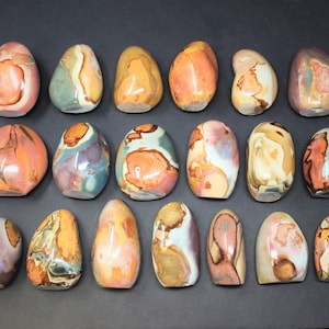 Polished Polychrome Jasper Freeform, Free Standing Display Specimens ...