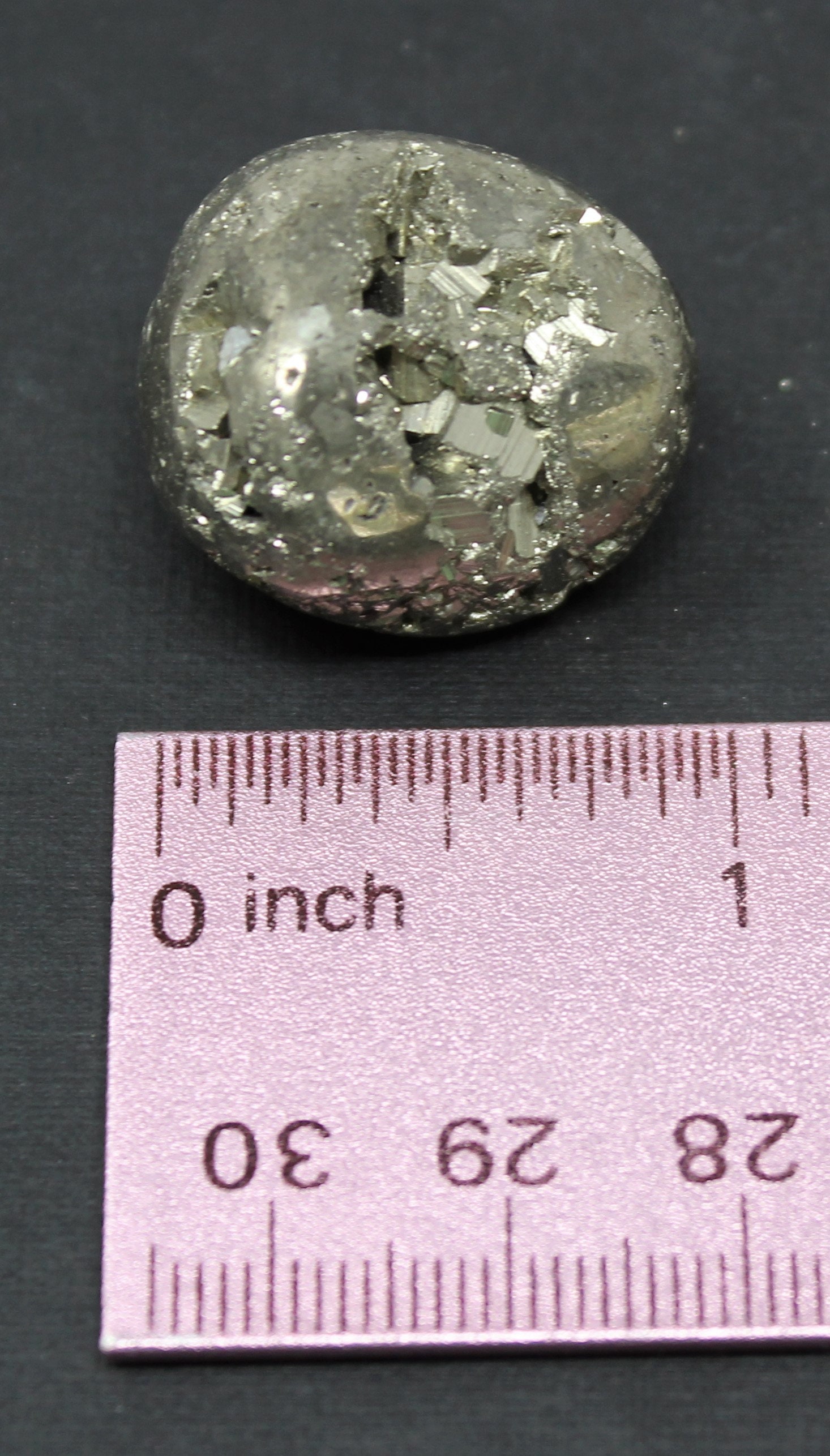 Pyrite Rough Natural & Tumbled Stones Set: 2 Pieces (Raw Pyrite ...