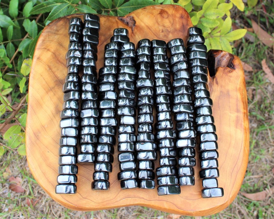 Small MAGNETIC Hematite Tumbled Stones: Choose Ounces or Lb - Etsy