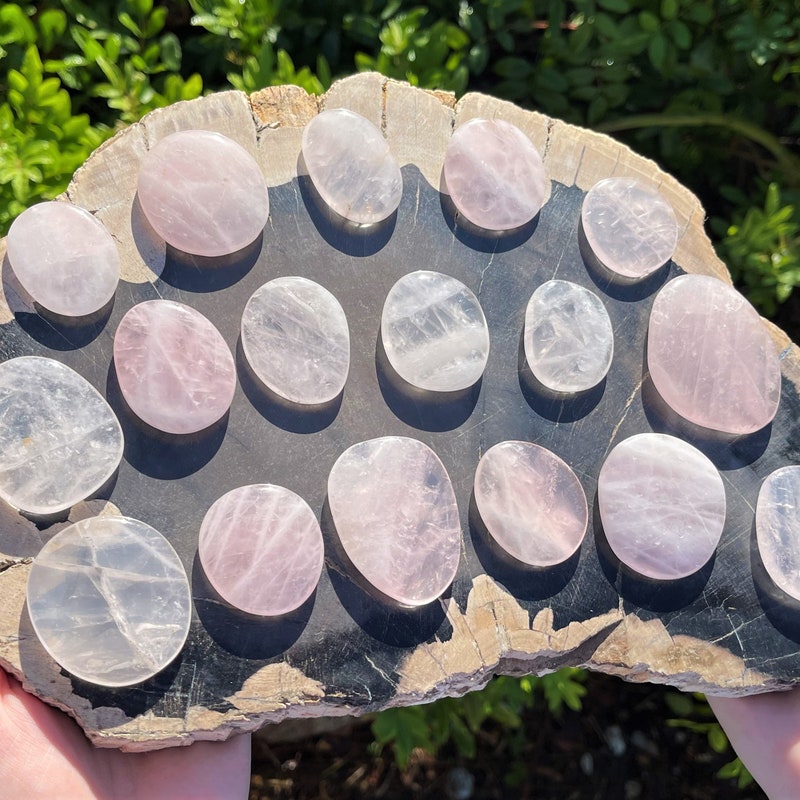 Rose Quartz Stone - Etsy