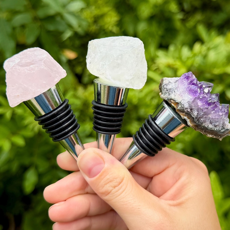 Wine Stopper With a Rose - Etsy