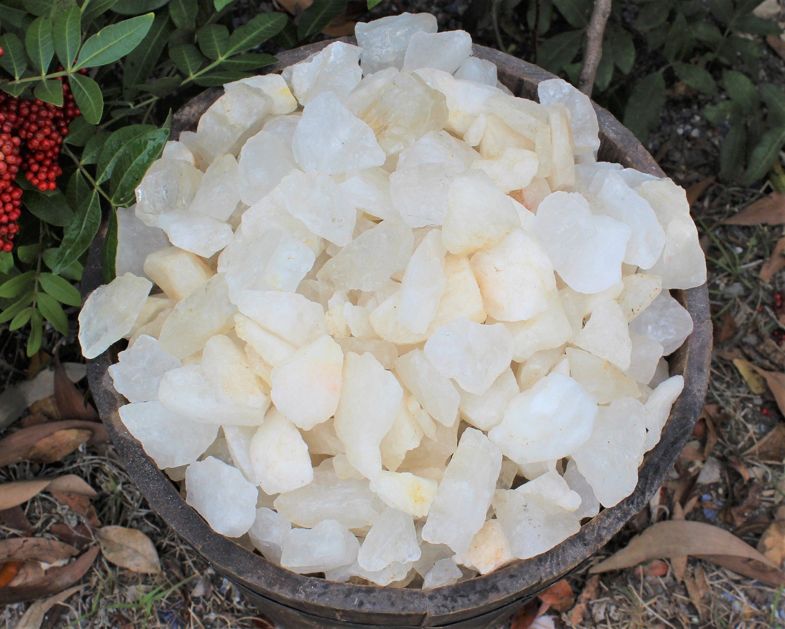 Clear Quartz Rough Natural Stones: Choose How Many Stones raw | Etsy