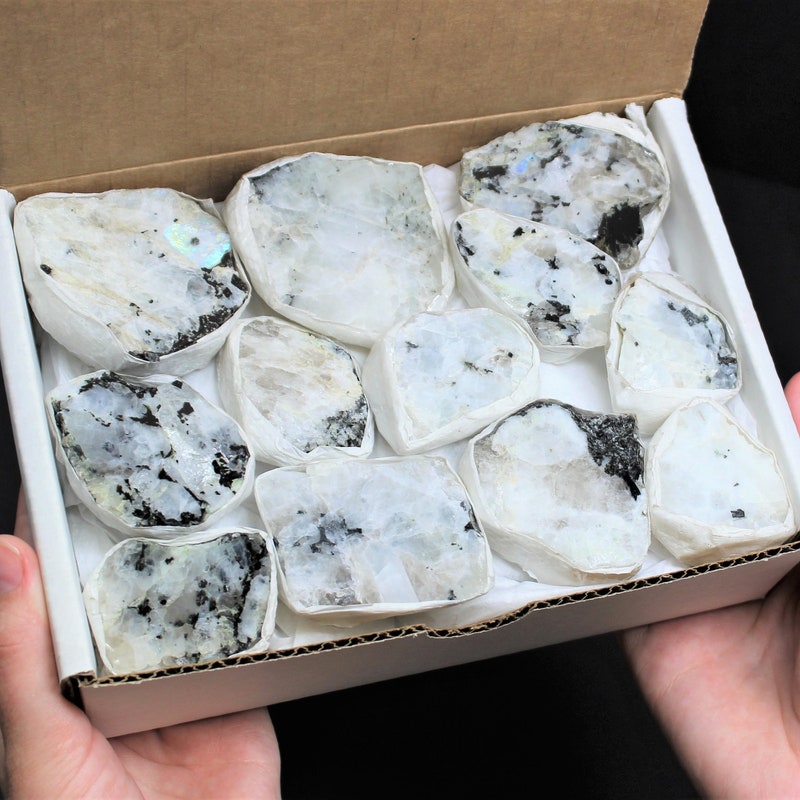 Rainbow Moonstones - Etsy