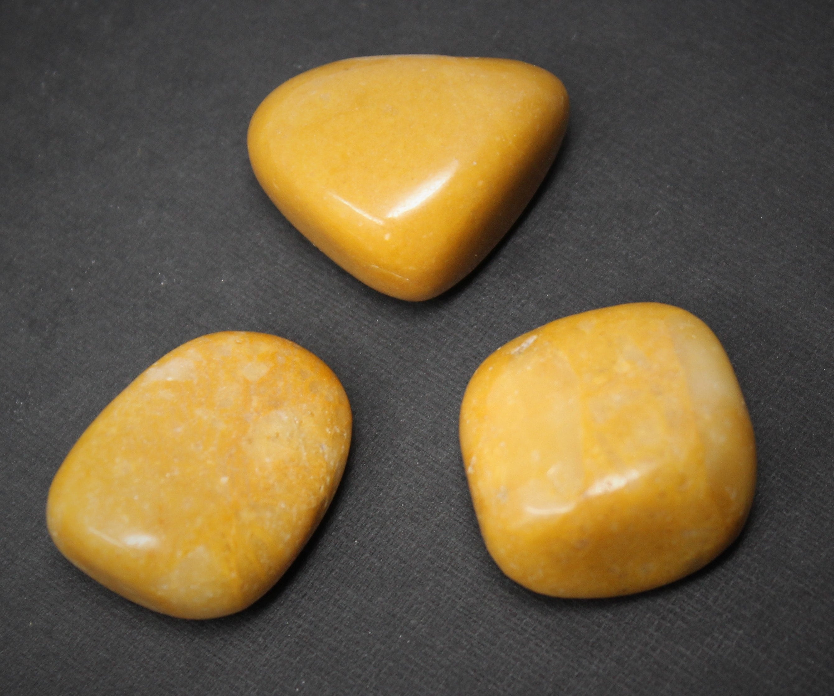 Yellow Jasper Tumbled Stones: Choose How Many Pieces (Tumbled Yellow ...