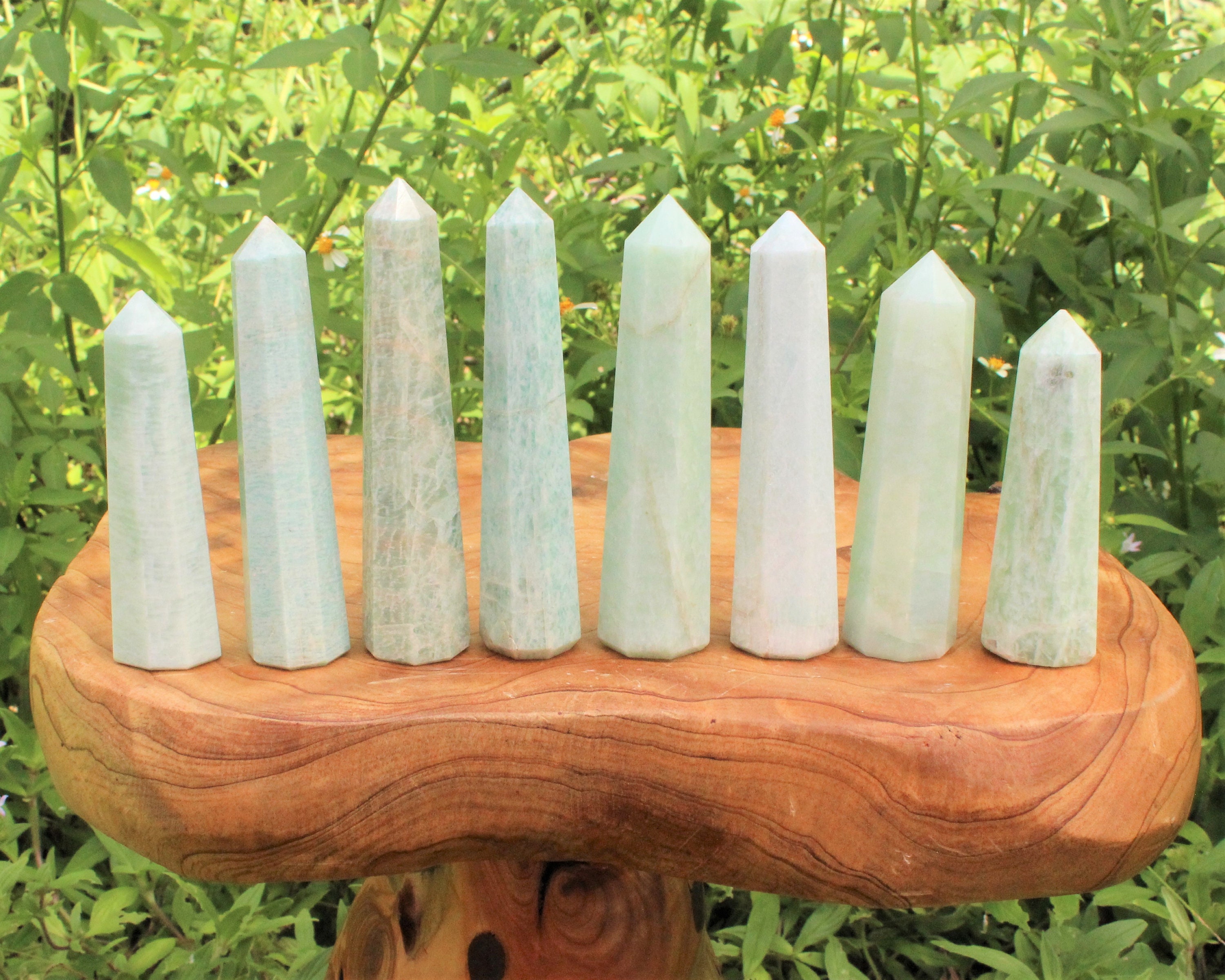 Amazonite Obelisk (6-Sided, 'A' Grade, Amazonite Crystal, Amazonite ...