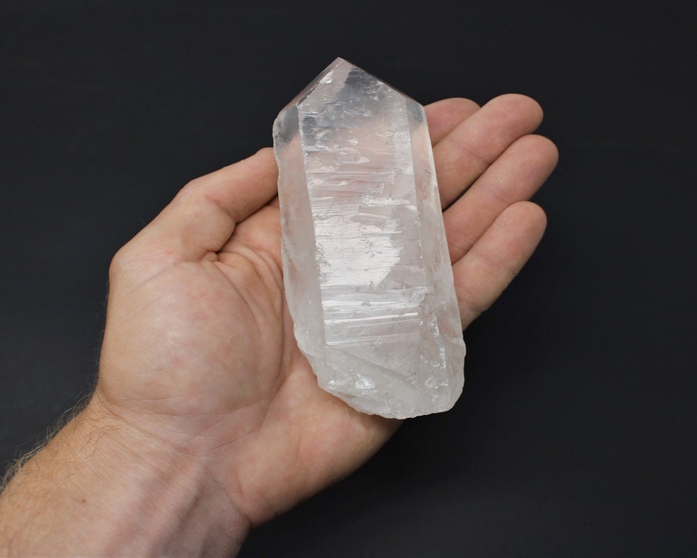 LARGE Clear Quartz Crystal Point (4 - 6) (Crystal Points, Clear Quartz ...