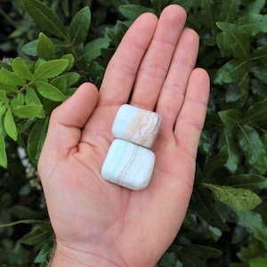 Caribbean Calcite Tumbled Stones: Choose How Many Pieces (premium ...