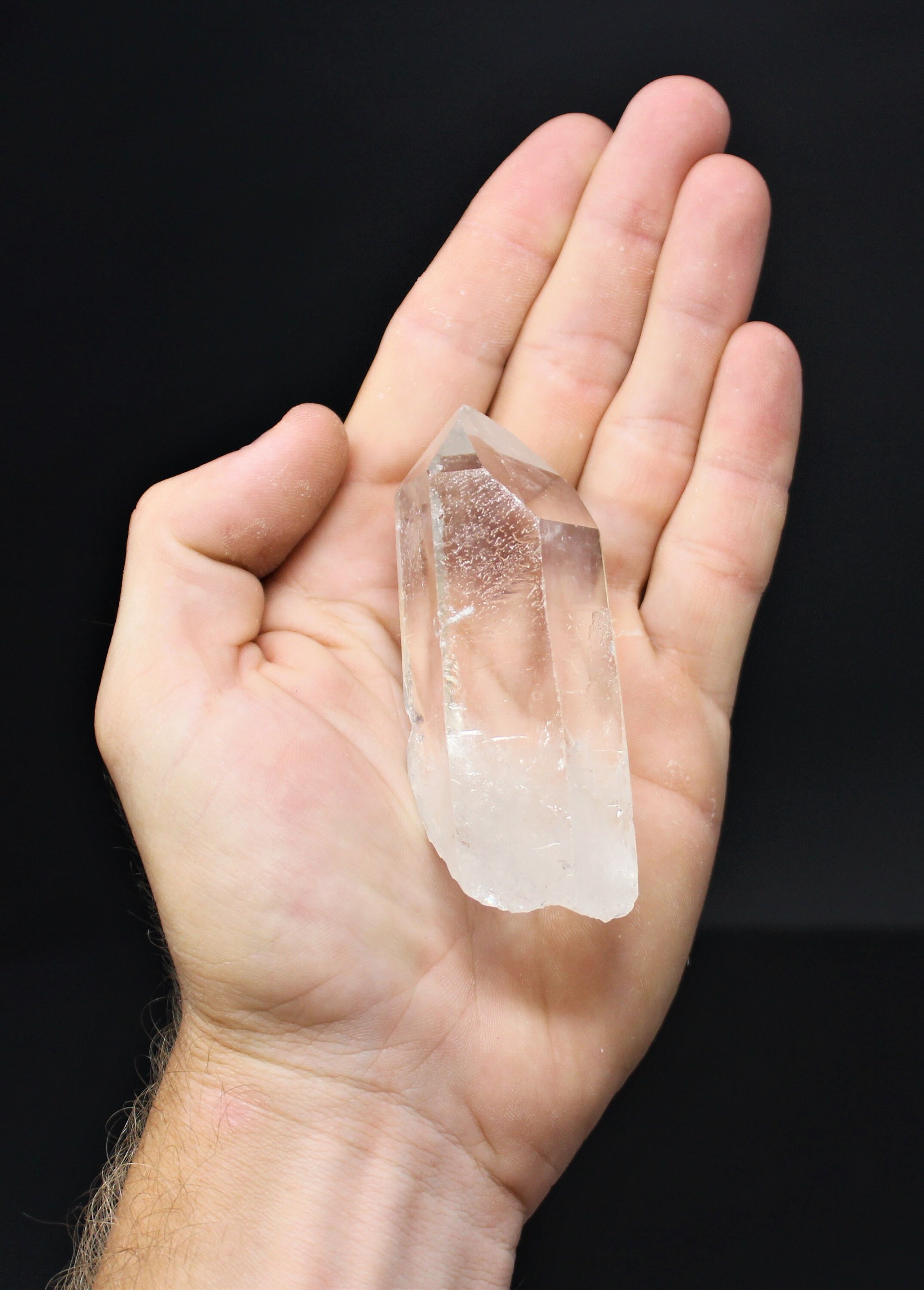 Clear Quartz Crystal Point (3 - 4) (Crystal Points, Clear Quartz ...