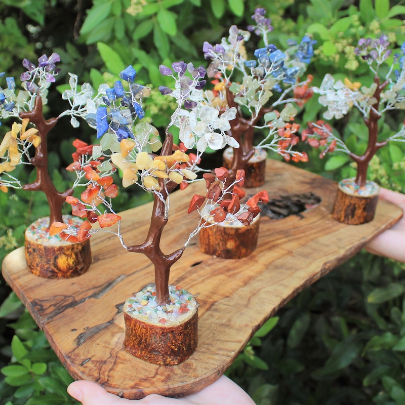 Red Beaded Tree of Life - Etsy