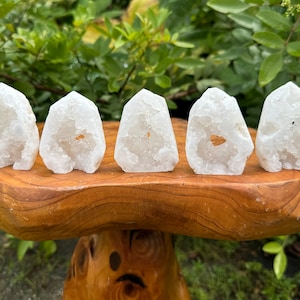 Moroccan Quartz Geode Towers, 2 - 3" Tall ('A' Grade Crystals With ...