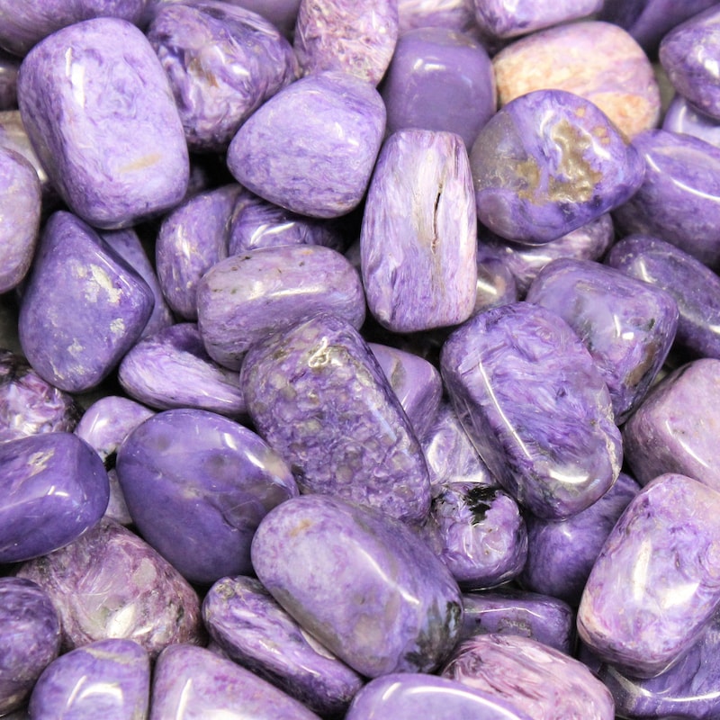 Russian Charoite Bracelet - Etsy