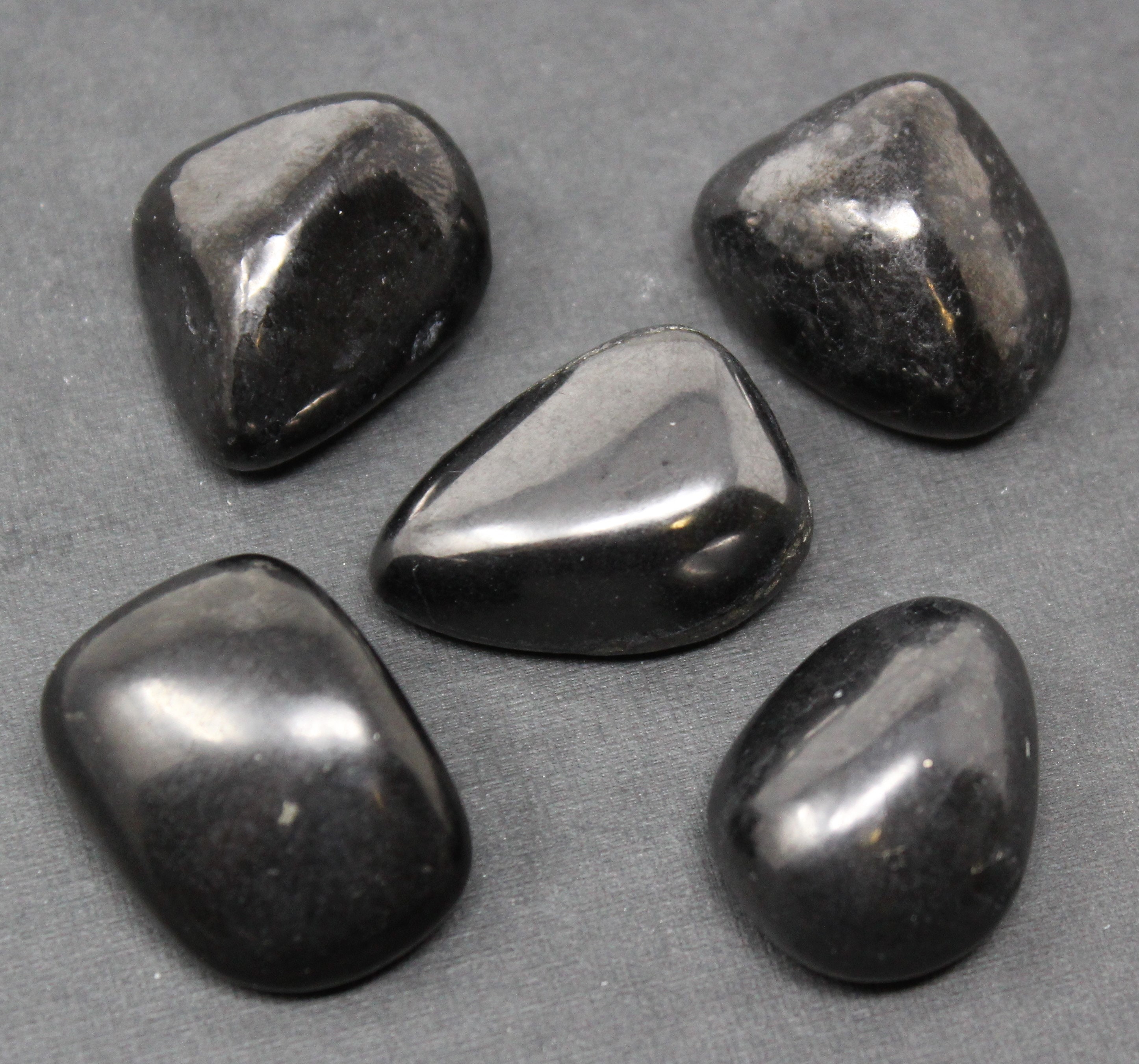 Shungite Tumbled Stones, Medium: Choose How Many Pieces ('A' Grade ...