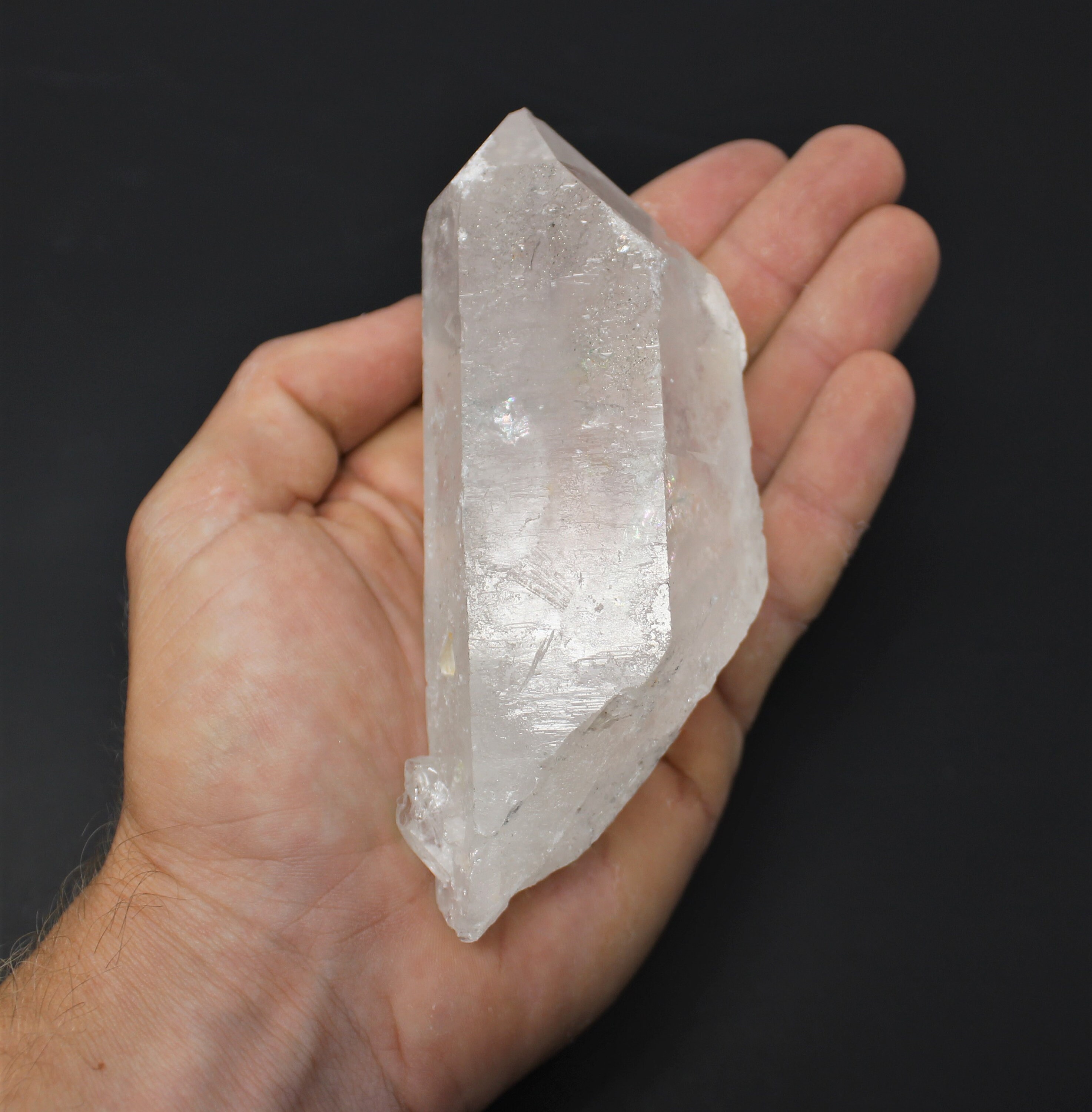 LARGE Clear Quartz Crystal Point 4 6 Crystal Points Clear Quartz LARGE Clear Quartz Crystal Point 4 6 Crystal Points Clear Quartz