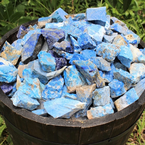 Rough Natural Blue Quartz Stones: Choose 4 Oz 8 Oz 1 Lb 2 | Etsy