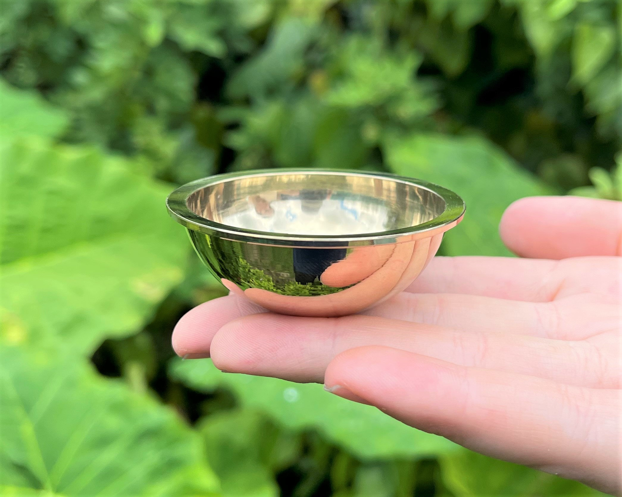 Mini Brass Altar Bowl (Ritual Bowl, Offering Bowl)