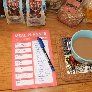 Meal Planner Notepad - Etsy