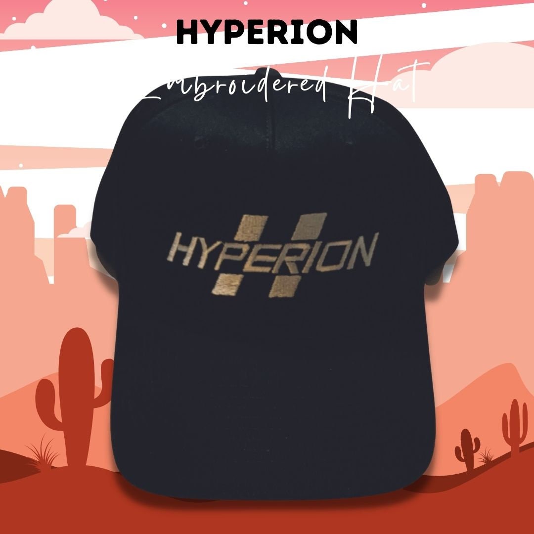 Hyperion Logo Embroidered Cap - Etsy