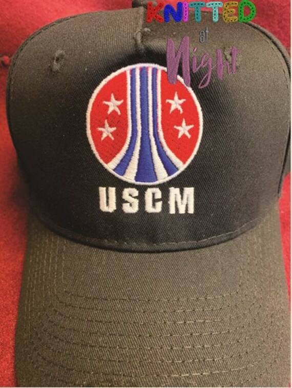 United States Colonial Marine Corps Embroidery Adjustable - Etsy