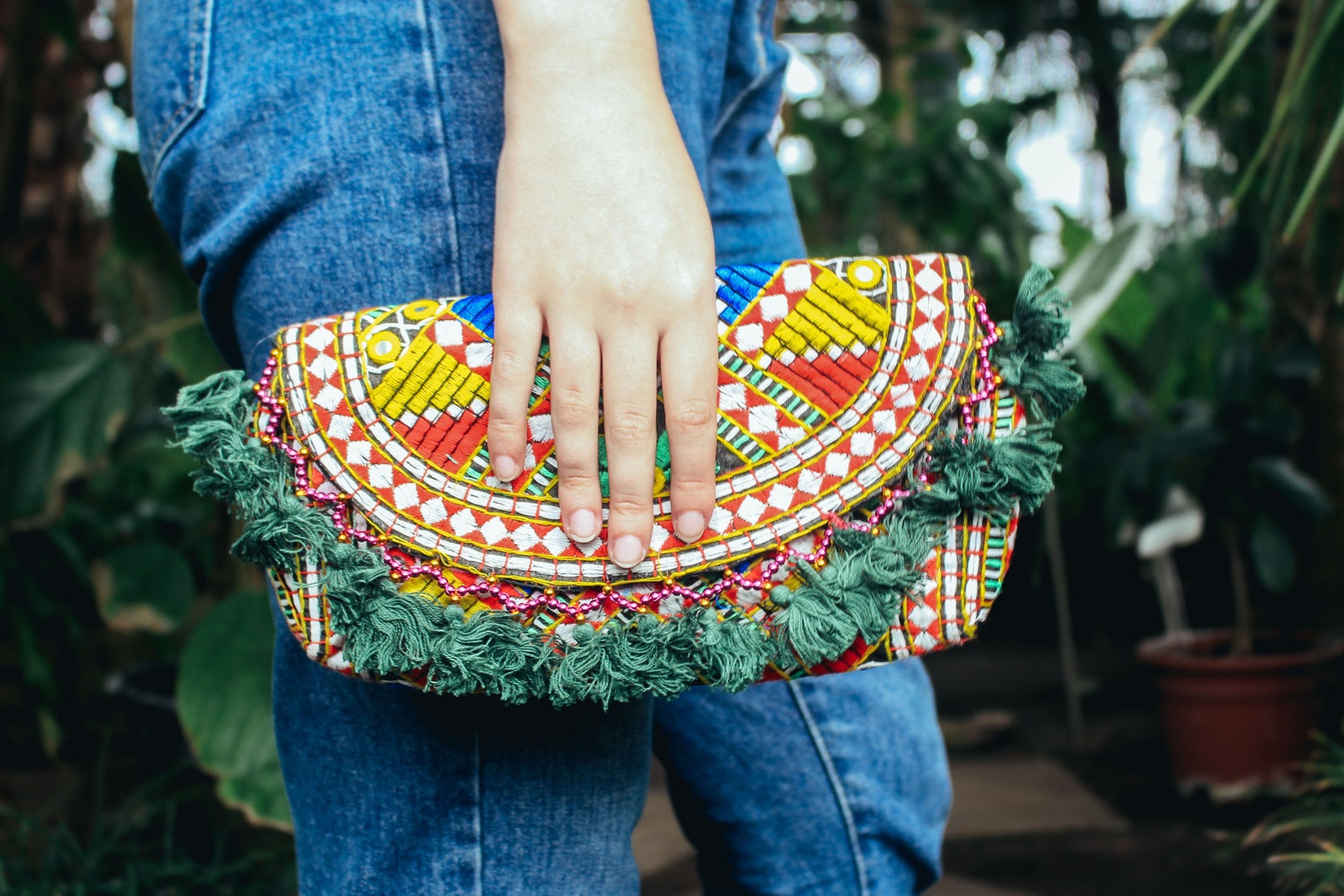 Vintage Handbag Ethnic Indian Handbag Small Handbag for - Etsy