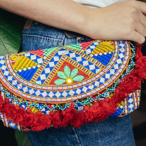 Vintage Handbag Ethnic Indian Handbag Small Handbag for - Etsy