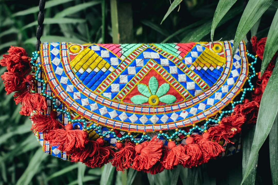 Vintage Handbag Ethnic Indian Handbag Small Handbag for - Etsy