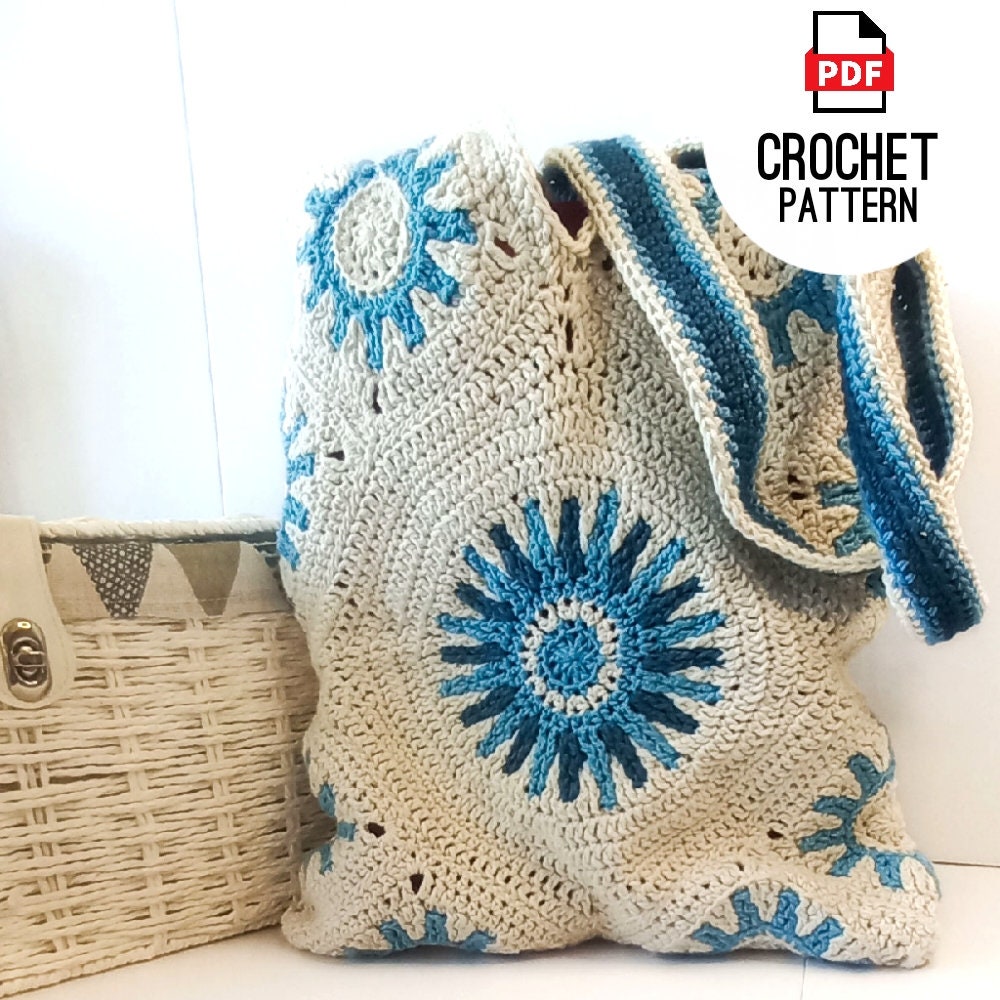 Collection of 3 Crochet Bag Patterns in Digital PDF Download - Etsy