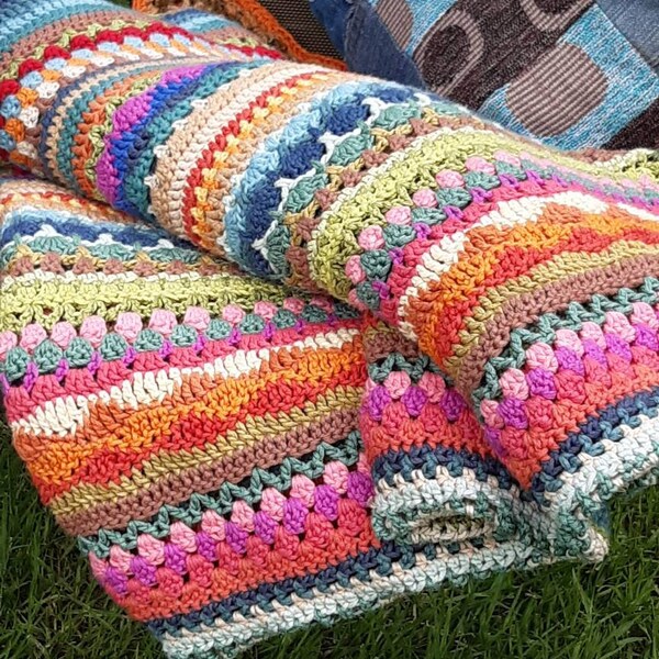 Knit Afghan Pattern - Etsy