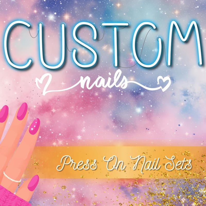 Custom Character Nail Set - Etsy