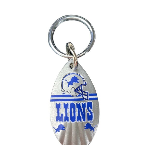 Detroit Lion Keychain - Etsy